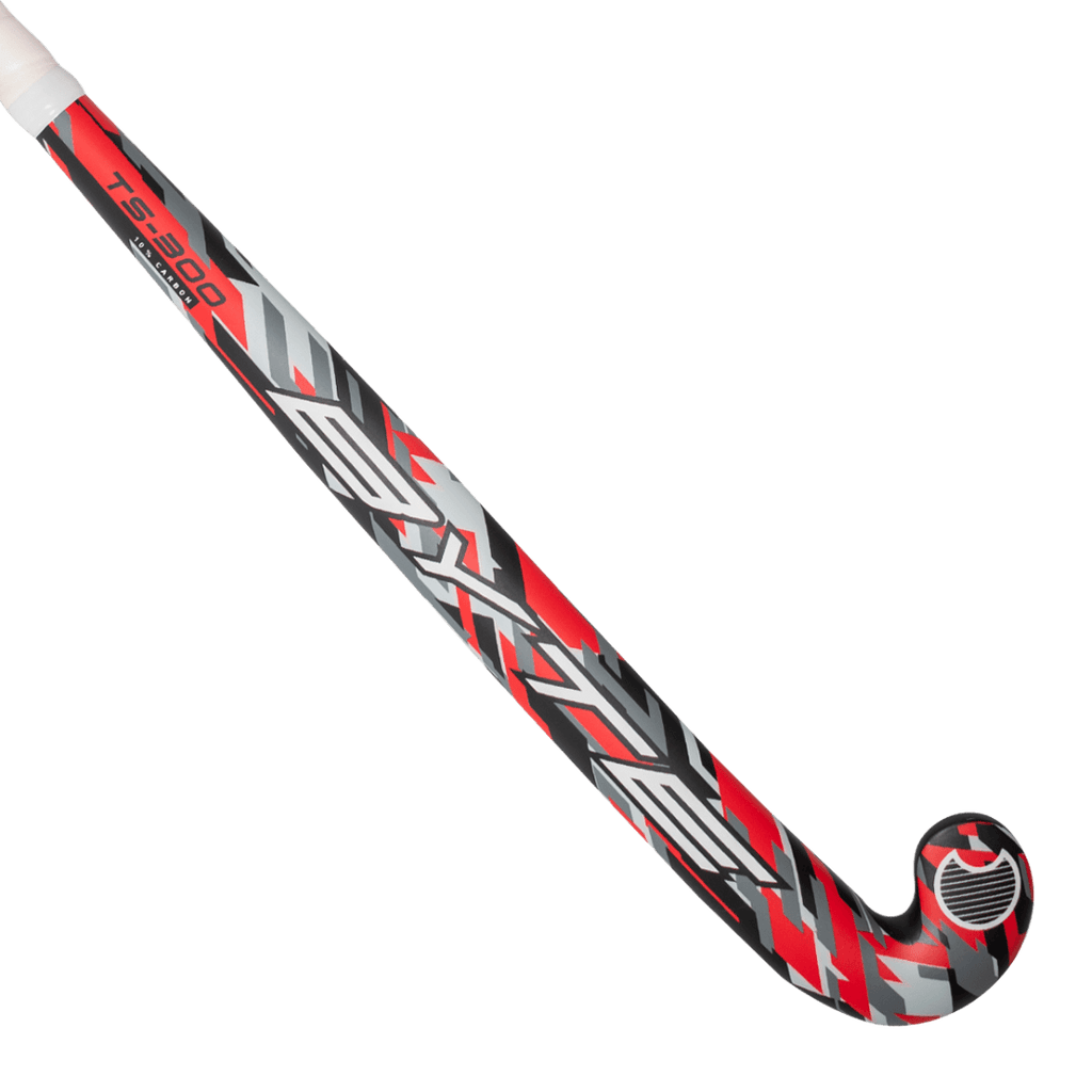 Byte Hockey TS300 Red/Grey Camo Jr | Byte Hockey Sticks | Kids Sticks