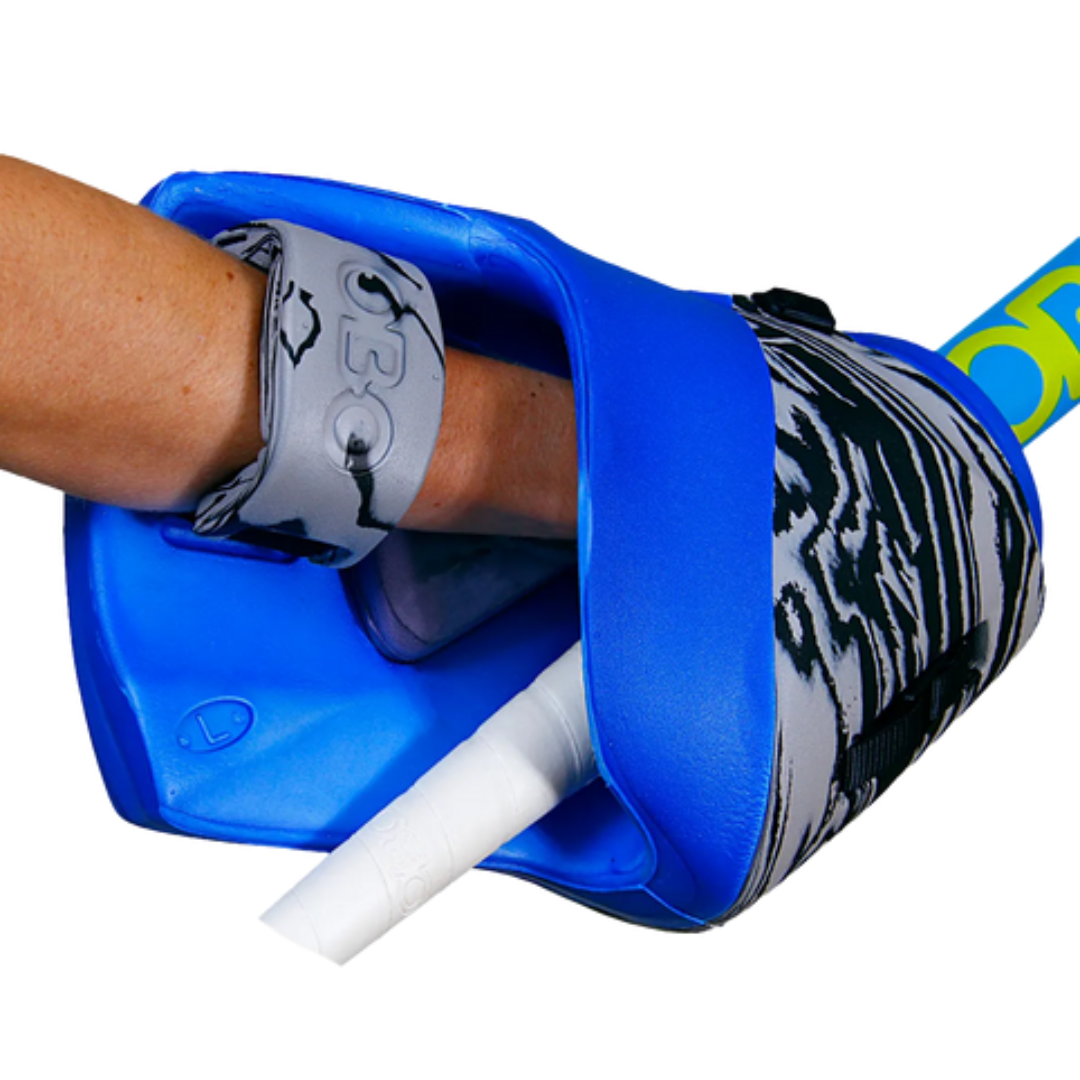 ROBO PLUS Hand Protector Right Blue | OBO Deflectors | Total-Hockey